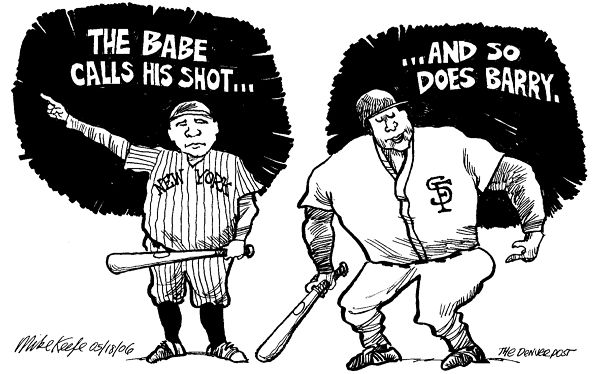 Babe Ruth Political Cartoon