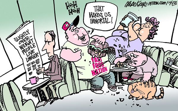 Fast Food Wars Political Cartoons